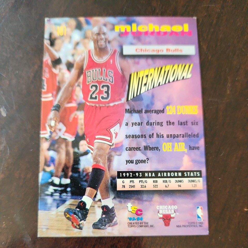 1993-94 Stadium Club Frequent Flyers #181 Michael Jordan | eBay