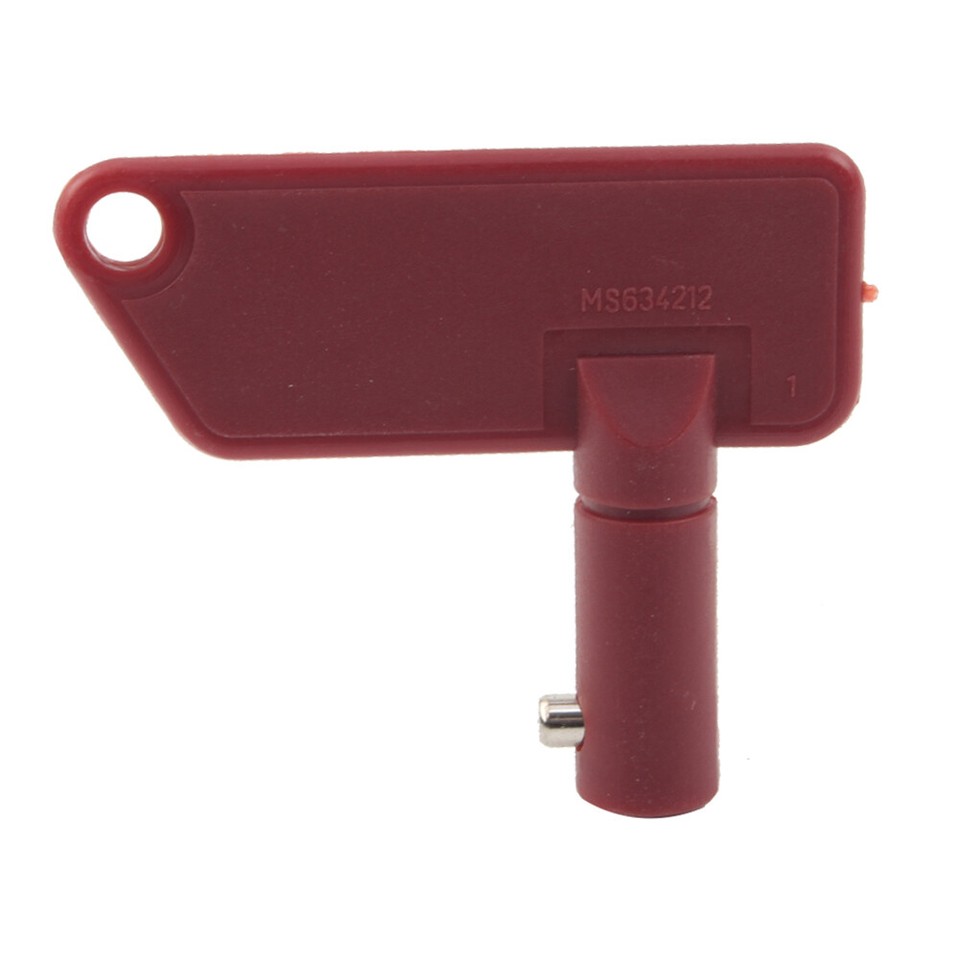 Ignition Keys w/Ring MS634212 For Terex Battery Disconnect Isolator ...