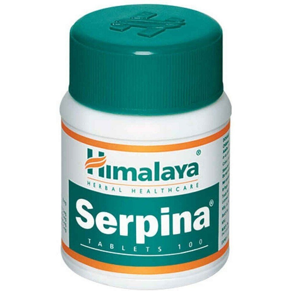 10 X Himalaya SERPINA Tablets 100 tabs each Maintains Blood Pressure ...