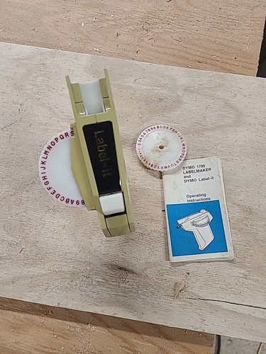 VINTAGE DYMO 1700 LABEL MAKER | eBay