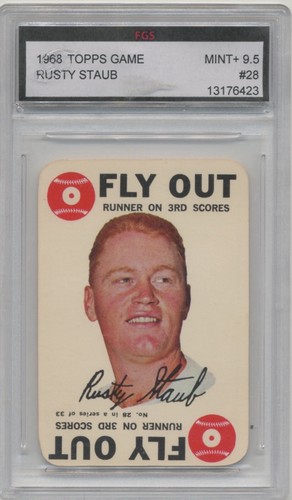 1968 Topps Game Card Rusty Staub #28 FGS 9.5 Mint+ | eBay