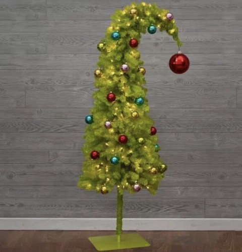 HOBBY LOBBY 2024 THE GRINCH Christmas Tree 5ft Pre-Lit BRAND NEW IN BOX ...