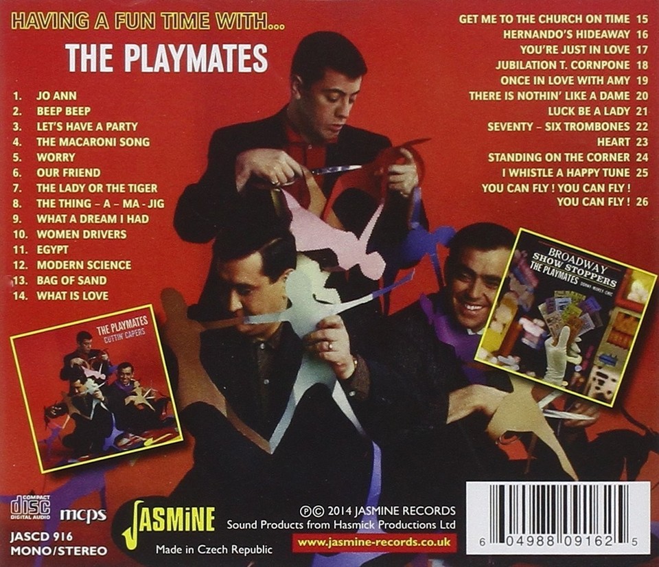 THE PLAYMATES - HAVING A FUN TIME WITH CD NEW 604988091625| eBay