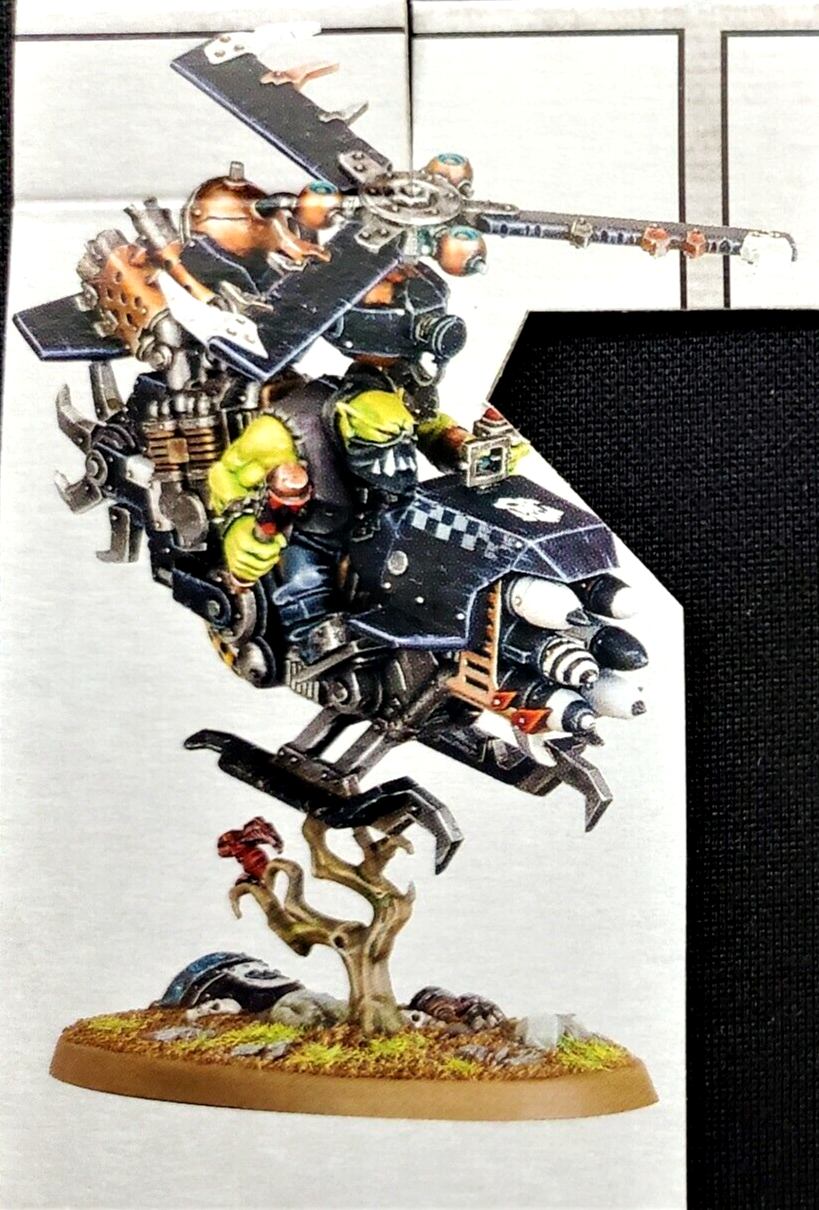 Warhammer 40K Orks Deffkoptas A from Ork Combat Patrol Rokkit Deff ...