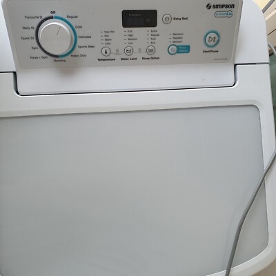 Simpson Eziset 6kg washing machine | eBay Australia