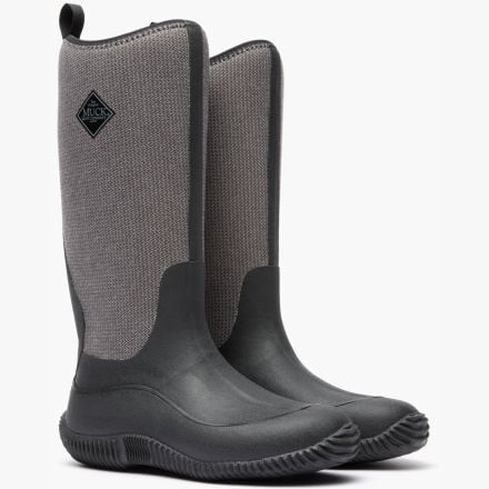 Muck Boot Company Women's Hale Waterproof Boot Black/Fuzzy Herringbone ...
