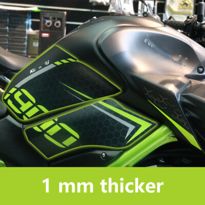 Tank Pad Protector Sticker Decal Gas Knee Grip For Kawasaki Z900 Z900SE ...