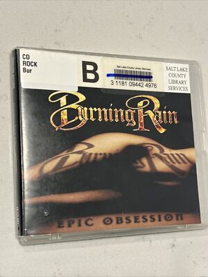 Epic Obsession [Digipak] by Burning Rain (Metal) (CD, May-2013, Frontiers... 8024391060124| eBay