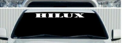 Hilux sticker 900mm windscreen decal window 4x4 4wd windshield banner ...