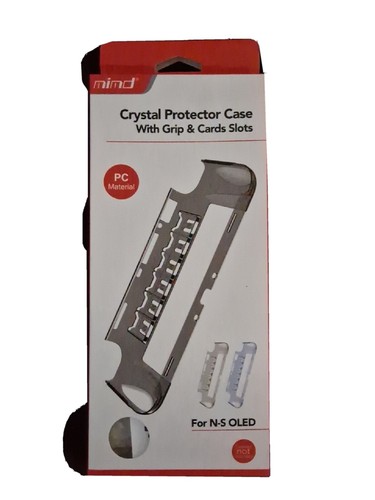 Nintendo Switch Crystal Protector Case Cover Shell With Grip - 6 Game ...