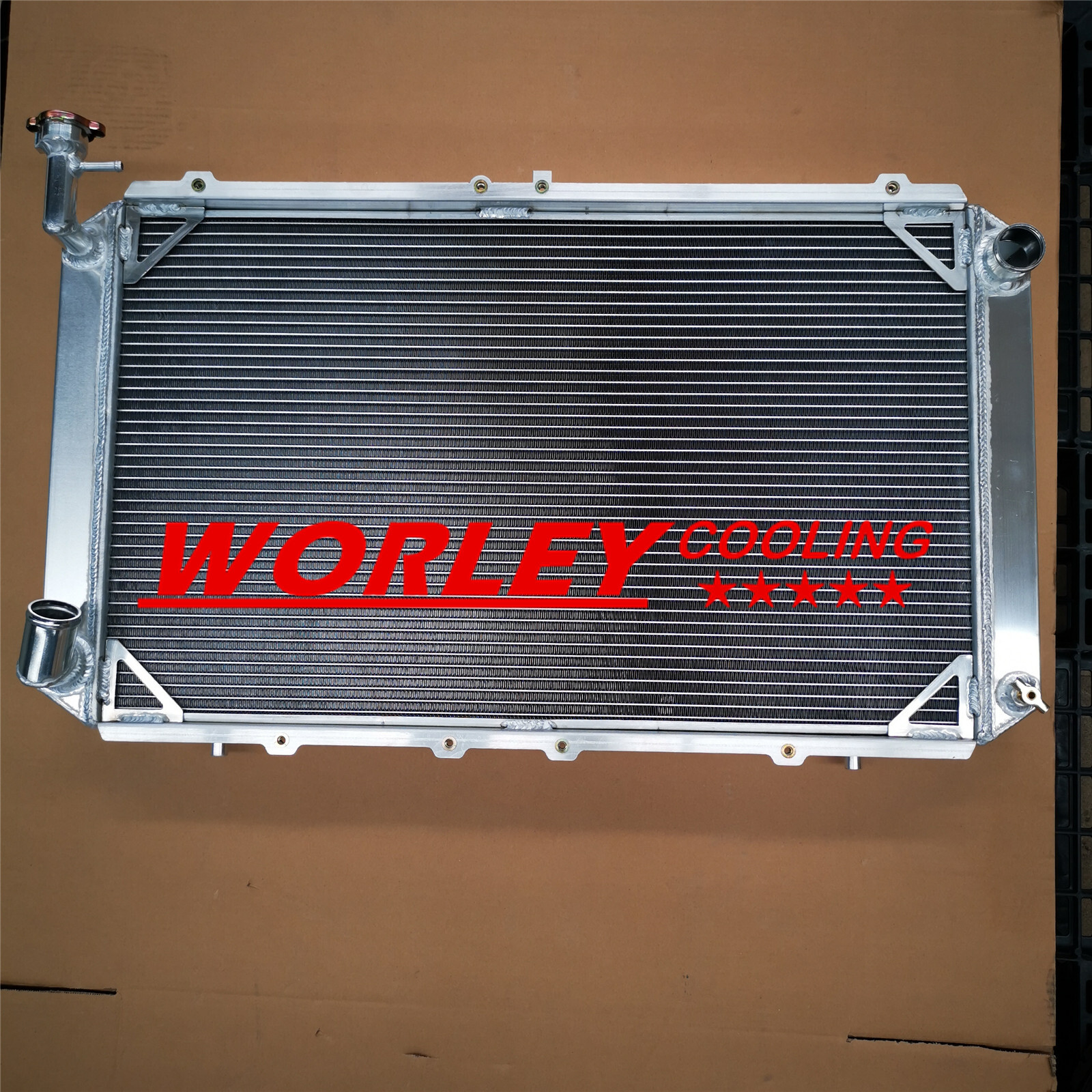 NJ-Aluminum Radiator for Nissan Patrol 2.8 & 4.2 Diesel TD42 / 3L ...