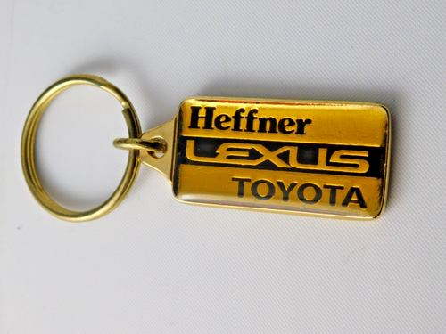 HEFFNER LEXUS TOYOTA KEYCHAIN KEYRING DEALER SHIP ADVERTISING KITCHENER ...