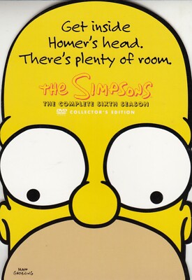 BL080. Novelty Postcard. Homer Simpson. Get inside Homer's Head | eBay UK