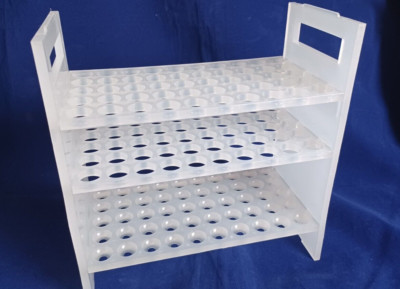 SP Bel-Art Pipette Support Rack; 16mm, 50 Places, 8⅜ x 4½ x 8¾", New | eBay