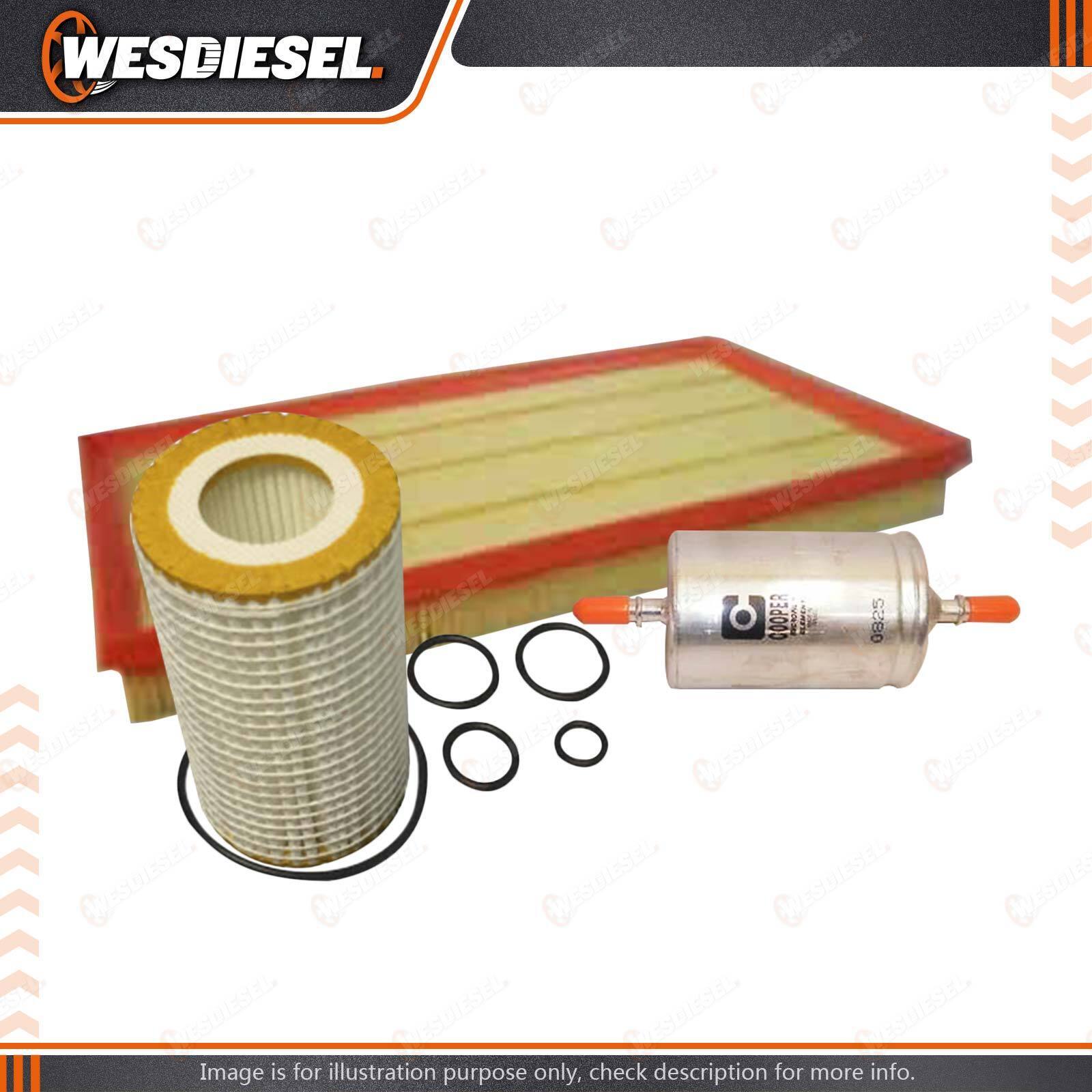 Oil Air Fuel Filter Service Kit for Mercedes Benz Viano 3.7 Vito 119 3 ...