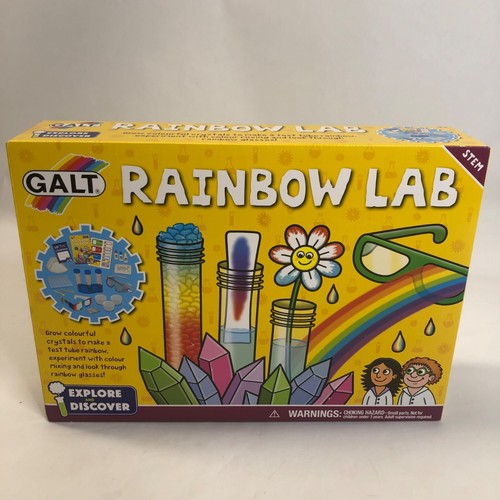 GALT Rainbow Lab Science Kit for Kids Ages 5+ New Open Box | eBay