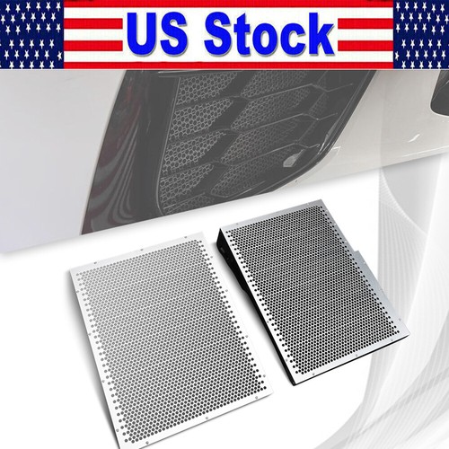 For C8 CORVETTE Stingray & Z51 GRILL RADIATOR GUARDS RADIATOR SCREEN ...