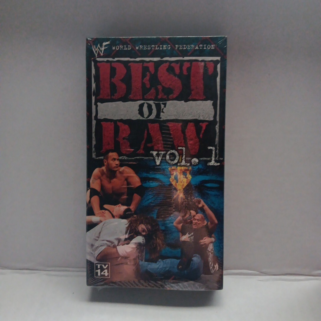 WWF Best Of Raw Vol. 1 (VHS, 1999) Steve Austin, Mick Foley WWE ...
