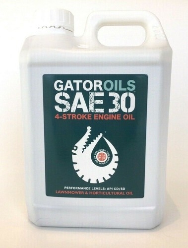 2 Litre Gator SAE 30 4 Stroke Lawnmower Oil, Briggs & Stratton, Honda ...