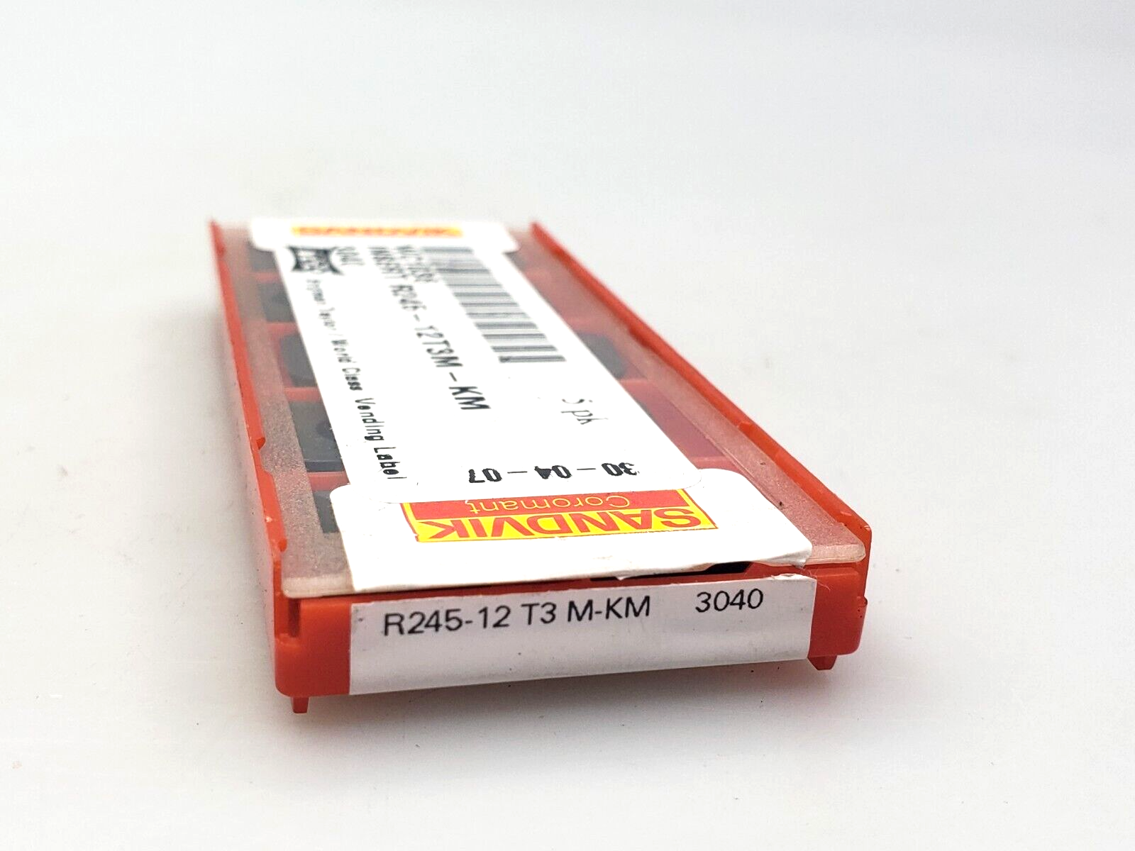Sandvik Coromant R245-12 T3 M-KM 3040 Carbide Milling Inserts (Box of ...