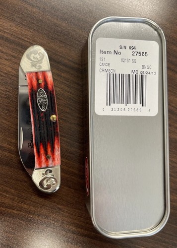 Case Knives Collector’s Tour 2013 Canoe Crimson | eBay