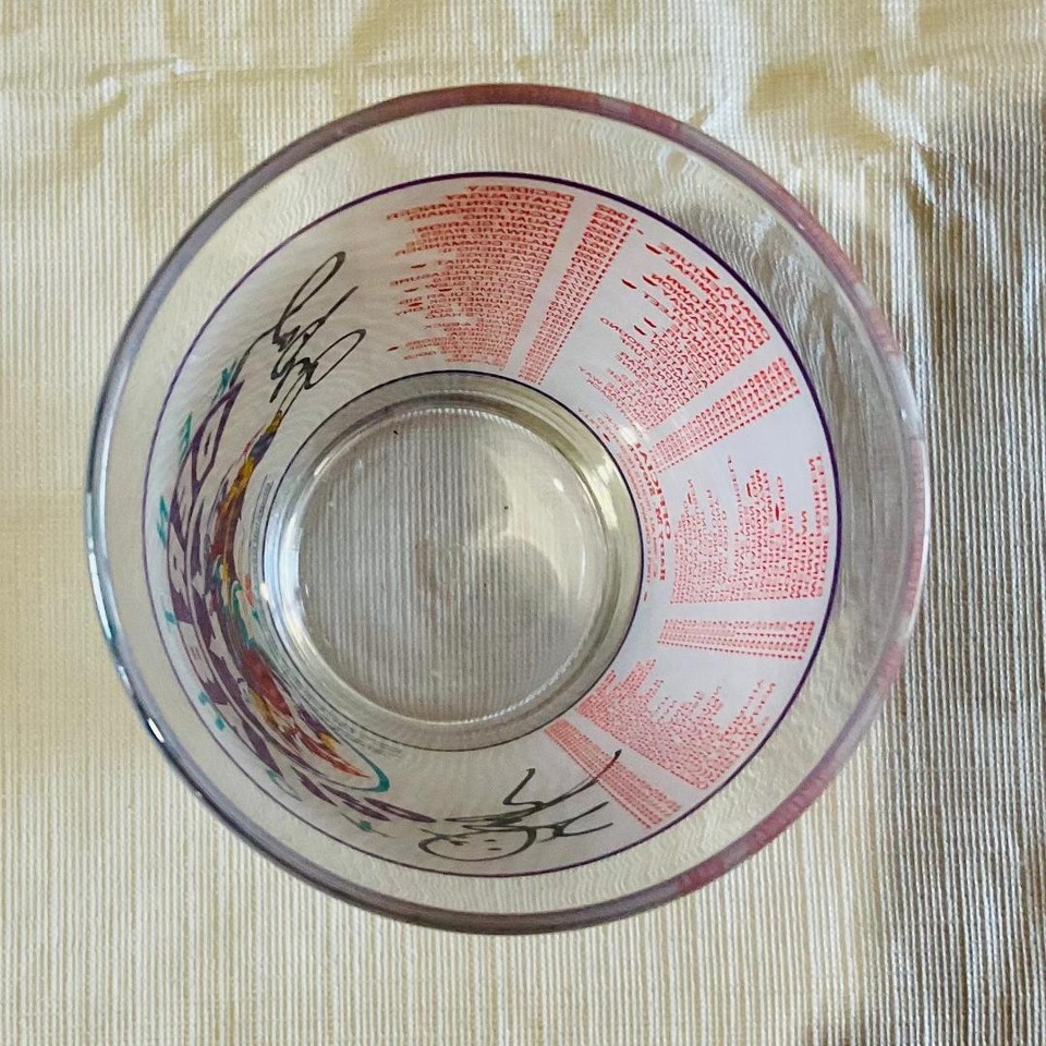 1994 Kentucky Derby Glass Autographed by Jerry Bailey & Julie Krone ...