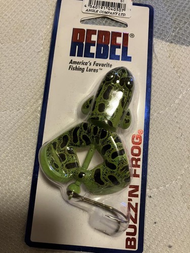 Rebel Buzz'N Frog Topwater Vintage Vintage Limited Edition Rare Model ...