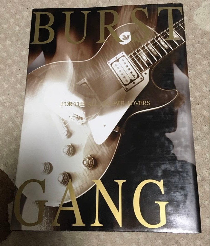 BURST GANG 1G Presents Les Paul Vintage Photo Book Rare Japan with Case ...