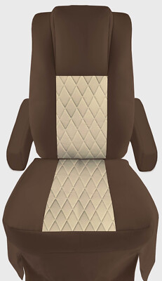 Motorhome RV Camper Captain Chair Cotton Seat Covers fits 13-18 Forest ...