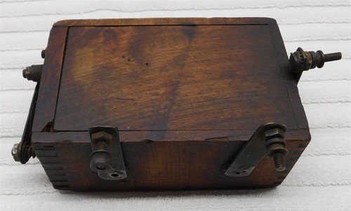 Vintage Ford Model T Ignition Coil Wooden Battery Box Dovetail ...