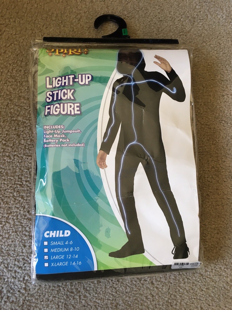 Little Girl Stick Figure Costume