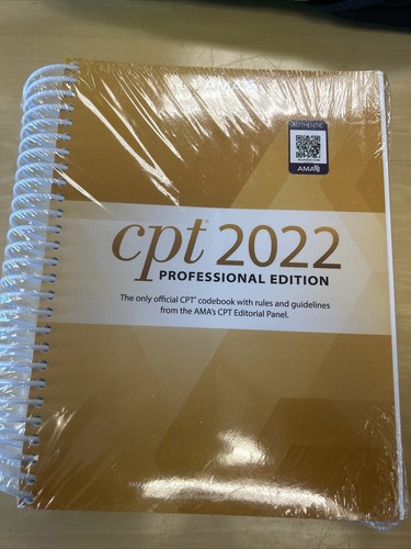 CPT Professional 2022 by American Medical Association (2021, Spiral ...