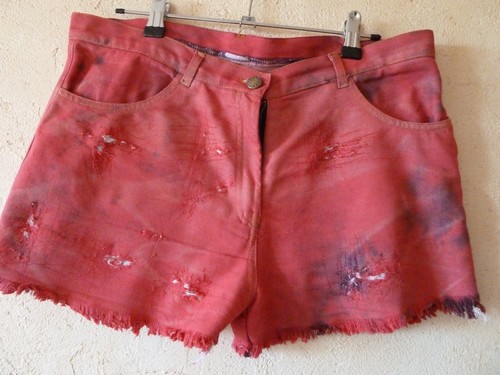 Short destroy rouge taille 40 | eBay