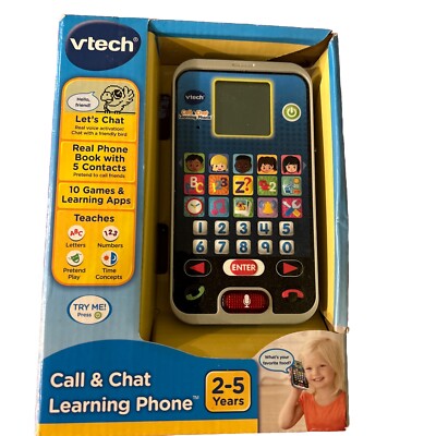 VTech FUN! Call and Chat Learning Phone*Games & App*Toddler Toy 2-5 ...
