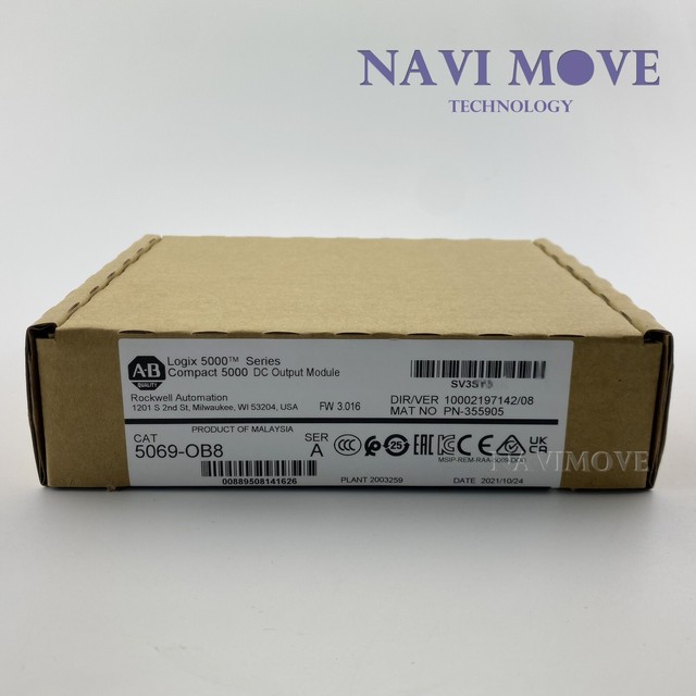 Allen-Bradley 5069-OB8 24VDC 8 Channel I/O Module for sale online | eBay