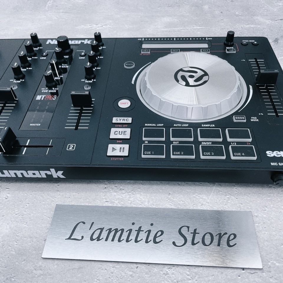 Numark MIXTRACK PRO 3 DJ Controller Mixer Audio Equipment MTP3 Pitch ...