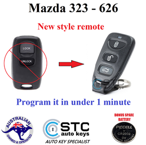 MAZDA 323 626 BJ2 GF REMOTE KEY LESS ENTRY FOB 41601 1999 2000 2001 ...