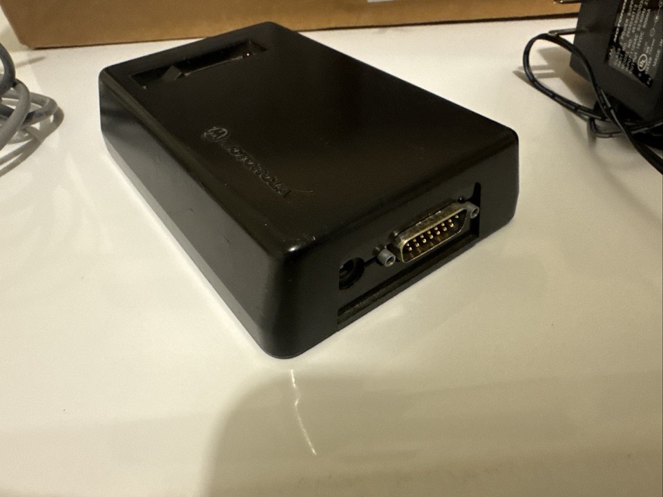 Motorola RIB Programming Radio Interface Box With Power Serial Cord OEM ...
