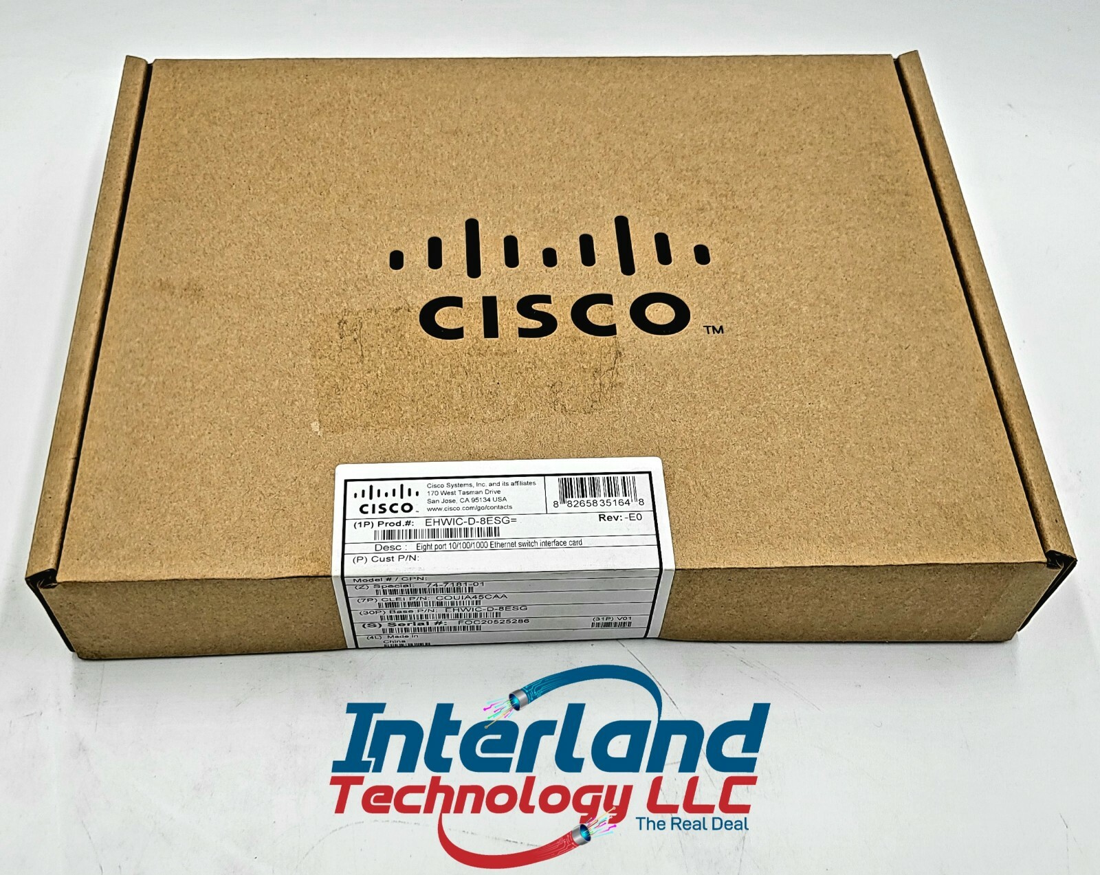 Cisco Gigabit Ether (EHWIC-D-8ESG) 8-Ports Plug-in module Switch ...