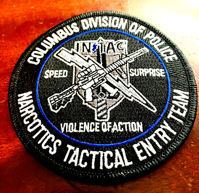 COLUMBUS OHIO POLICE PATCH - NARCOTICS TACTICAL ENTRY TEAM | eBay