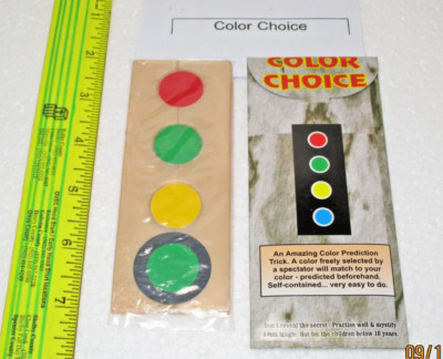 Color Choice Magic Trick - Mentalism, Color Prediction, Use To Force a ...