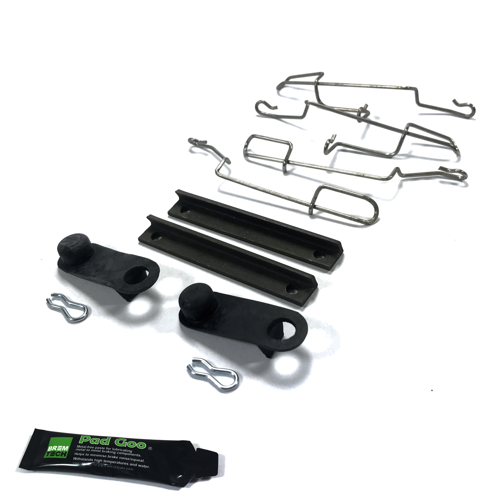 FRONT BRAKE PAD FITTING KIT WEDGES SHIMS CLIPS FITS: CITROEN BX 82-93 ...