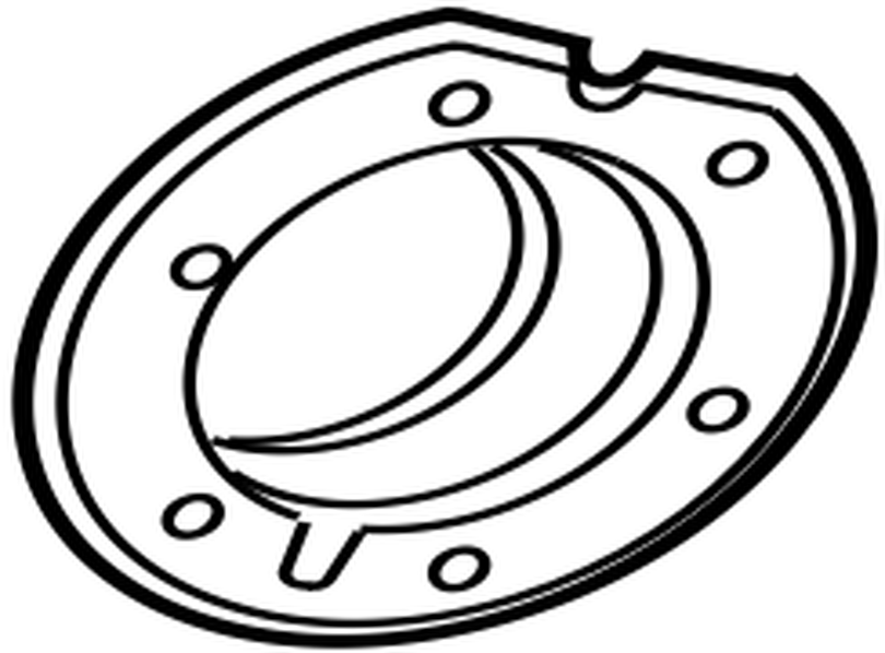 42441-34020 Toyota Deflector, brake drum oil rh 4244134020, New Genuine ...