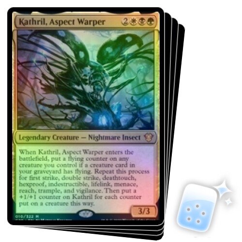 FOIL KATHRIL, ASPECT WARPER X4 Commander 2020 Magic MTG MINT CARD | eBay