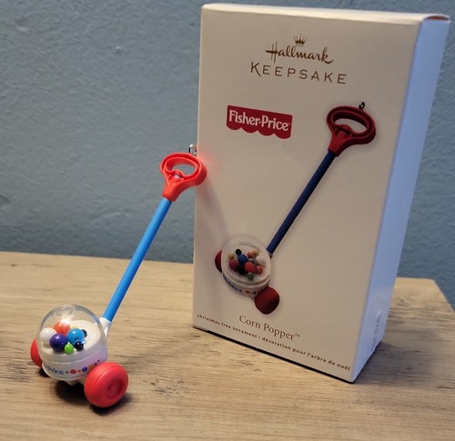 Hallmark Ornament Fisher Price Corn Popper Toy 2012 Holiday Christmas ...