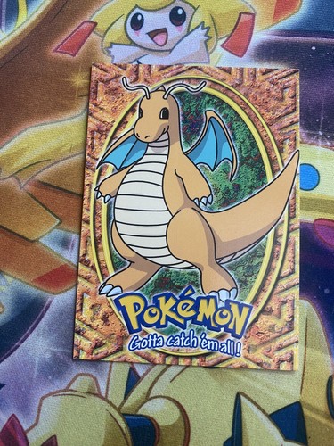 1999 Black Topps - Dragonite - Pokemon Card - E12 Of 12 - NM Label #149 ...