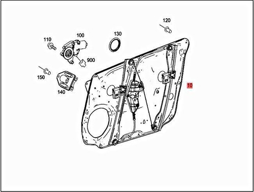 Genuine MERCEDES BBDC S204 S212 W204 W212 Basic carrier 2127201679 | eBay