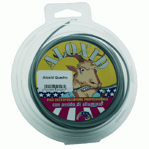 Fil Professionnel Aloxid Pour Débroussailleuse Mm 3,3x15 Mt Nylon ...