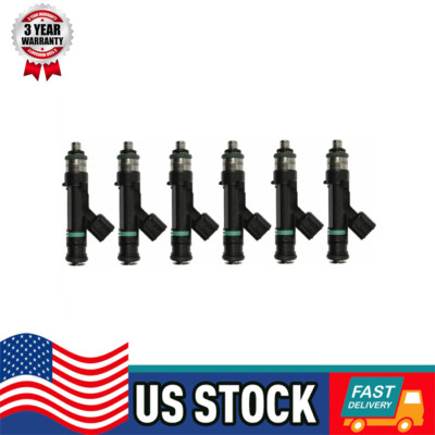 6PCS Fuel Injector For Dodge Grand Caravan Chrysler Town & Country Jeep ...