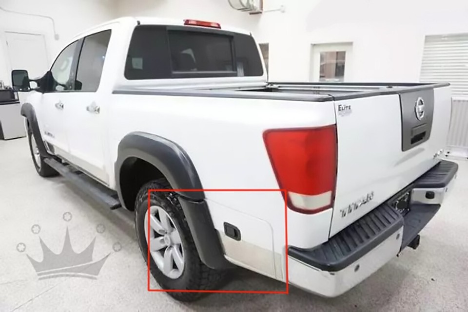 KING FENDER FLARES fits 2004-2014 NISSAN TITAN w/ Bedside Lockbox X ...